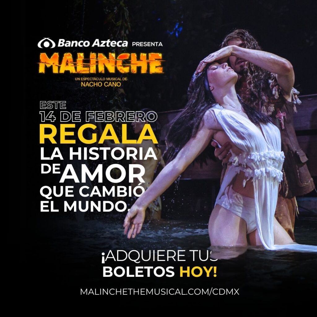 Malinche Musical CDMX 2025 | Frontón México | Comprar boletos